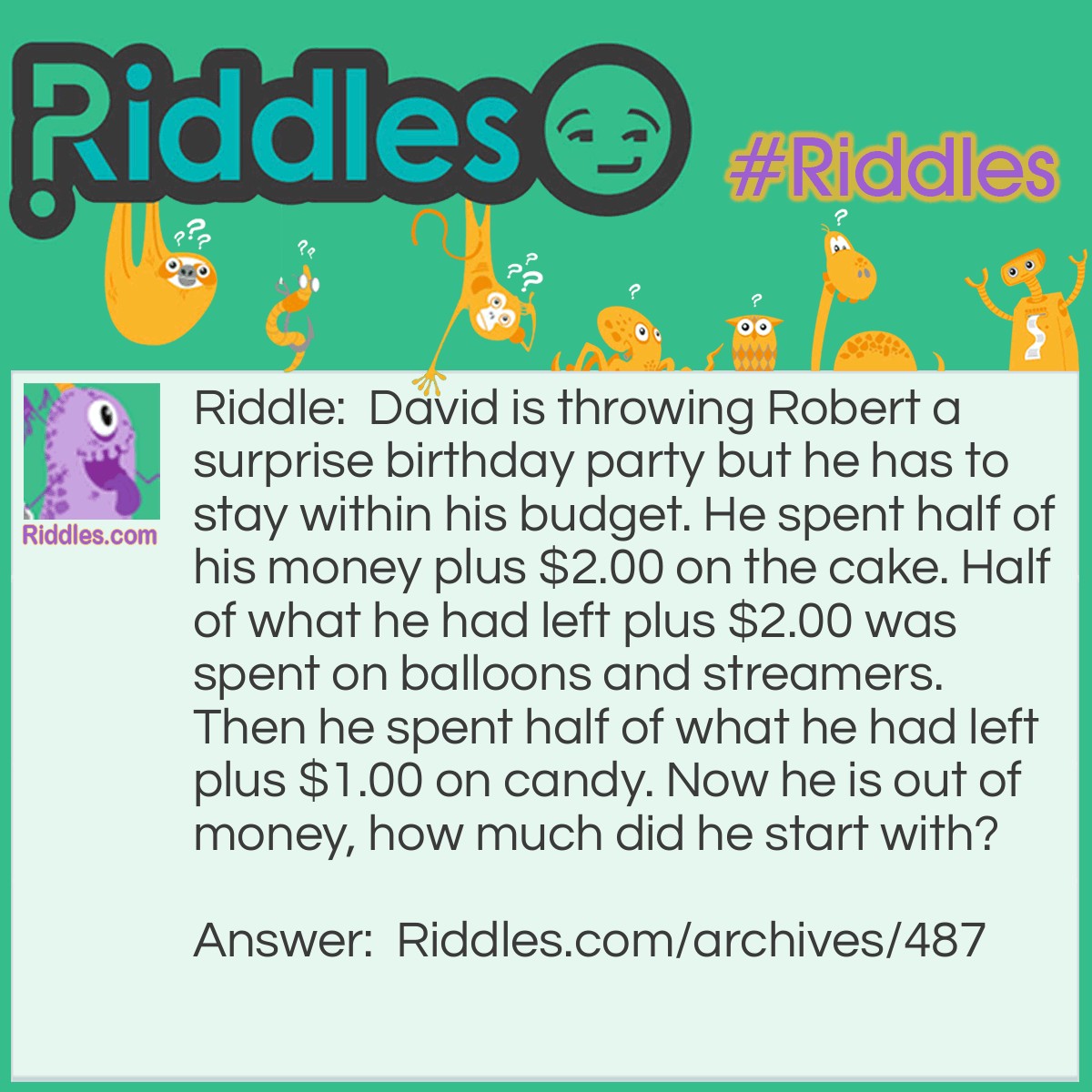 Surprise Party - Riddles.com