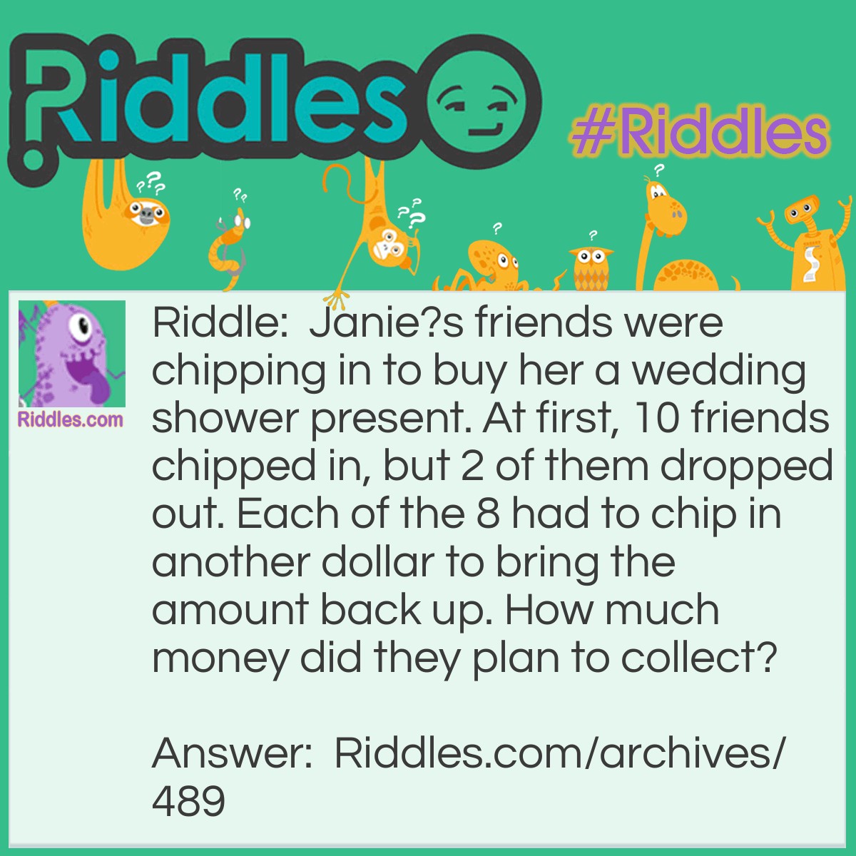 Wedding Shower Present - Riddles.com