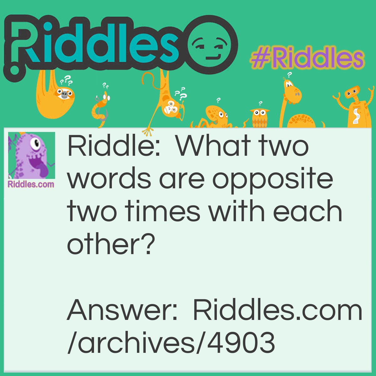 Be Smart - Riddles.com