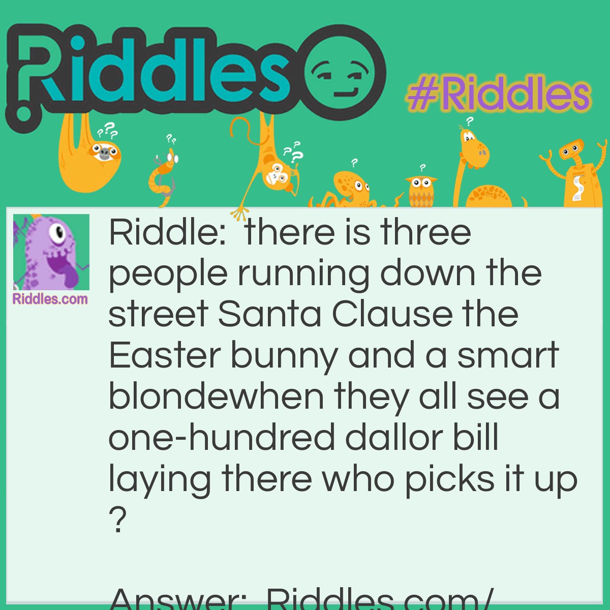 Smart Blond | Riddles.com