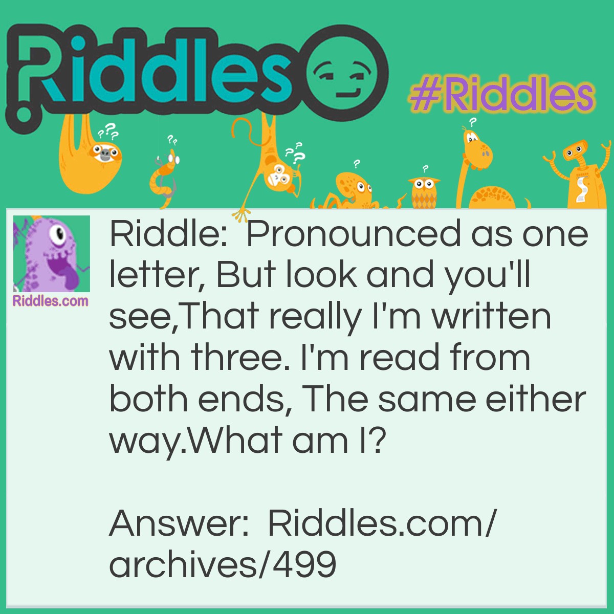 As Three | Riddles.com