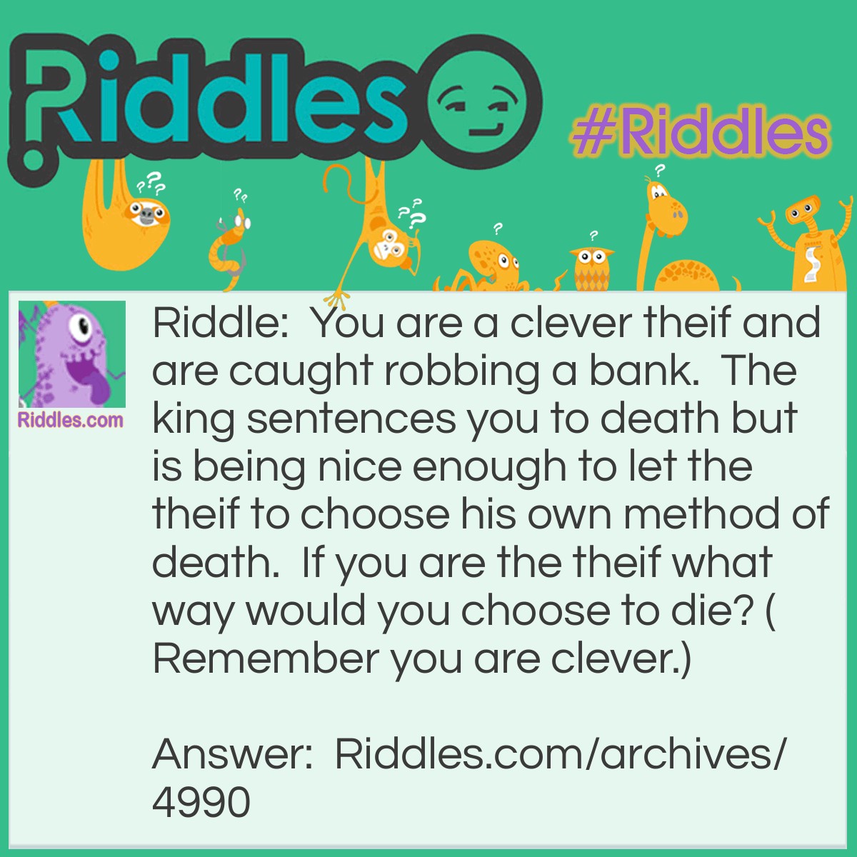 A Clever Theif - Riddles.com
