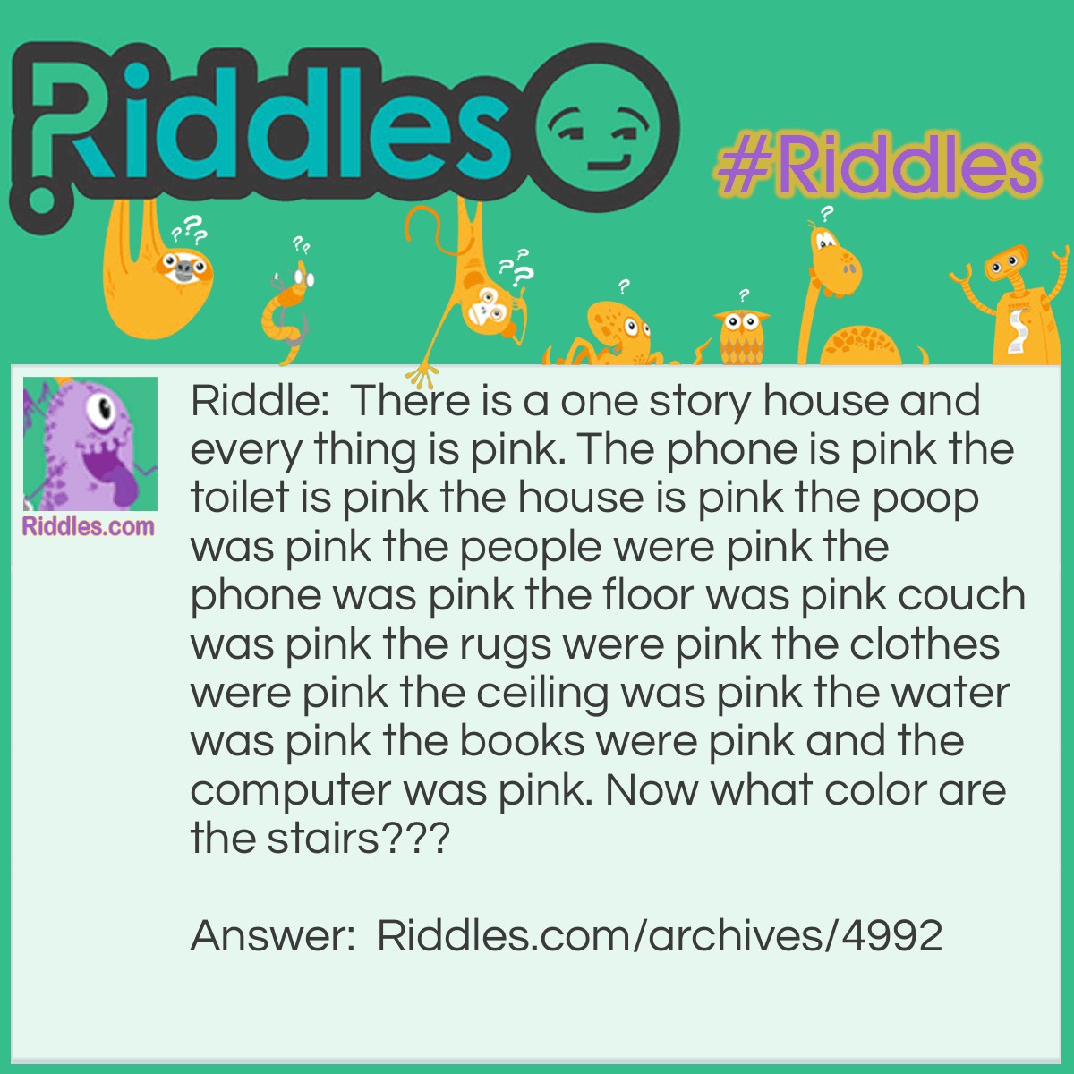 Pink Freak - Riddles.com