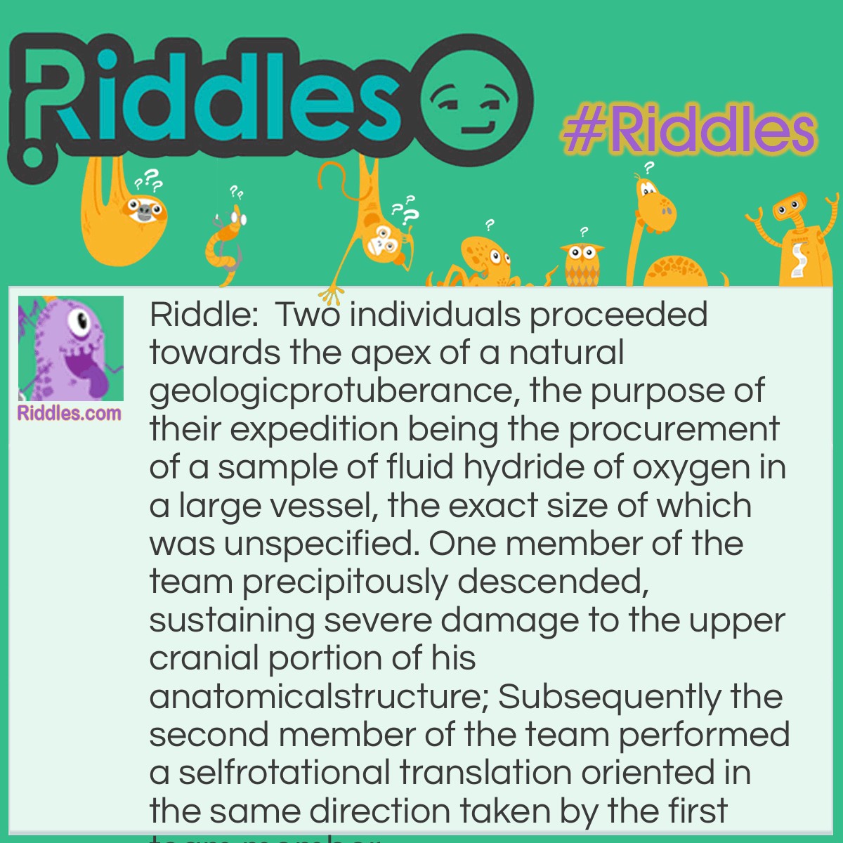 In Plain English What Does This Mean? - Riddles.com