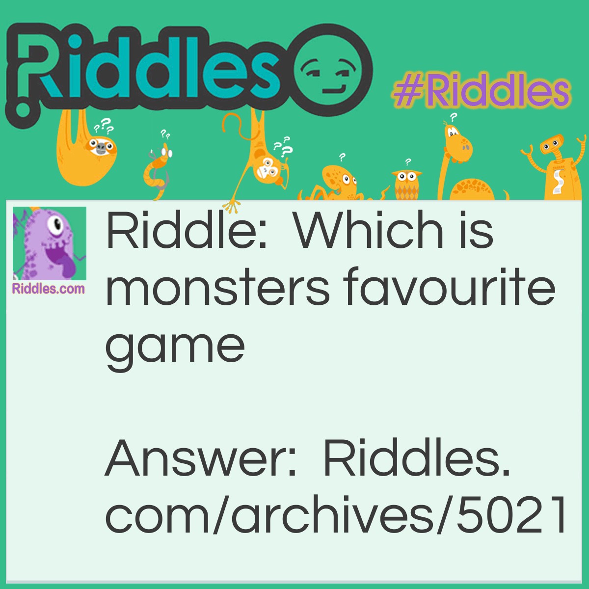 MoNSteR - Riddles.com