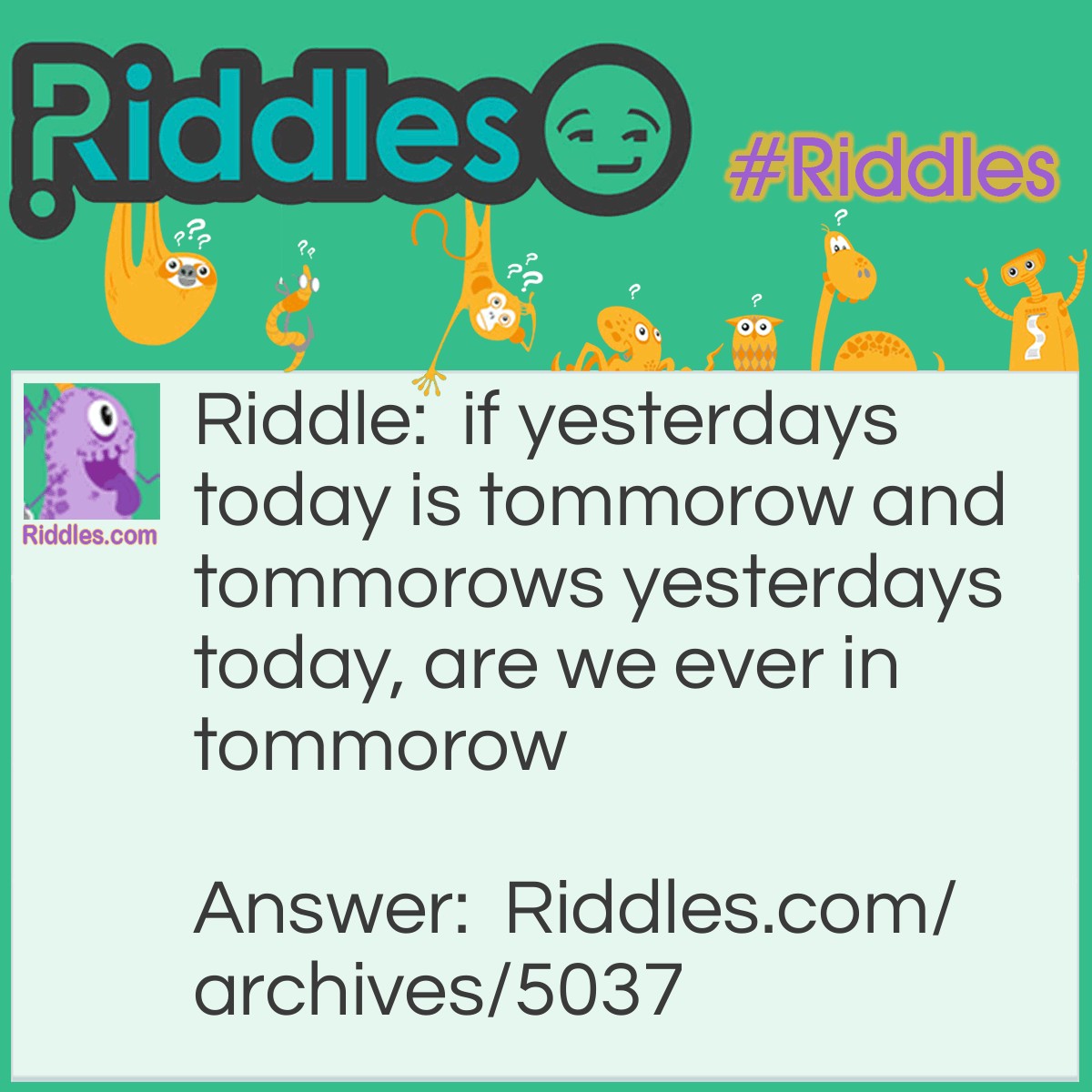 Confusing Riddle Quotes