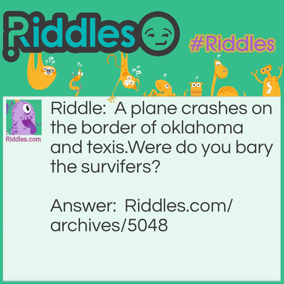 Plane Crash - Riddles.com
