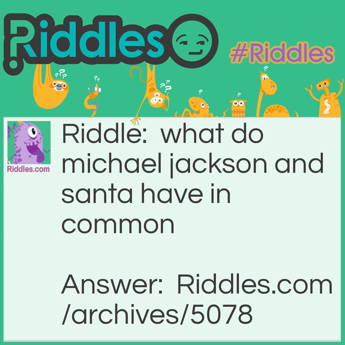 Michael Jackson And Santa | Riddles.com