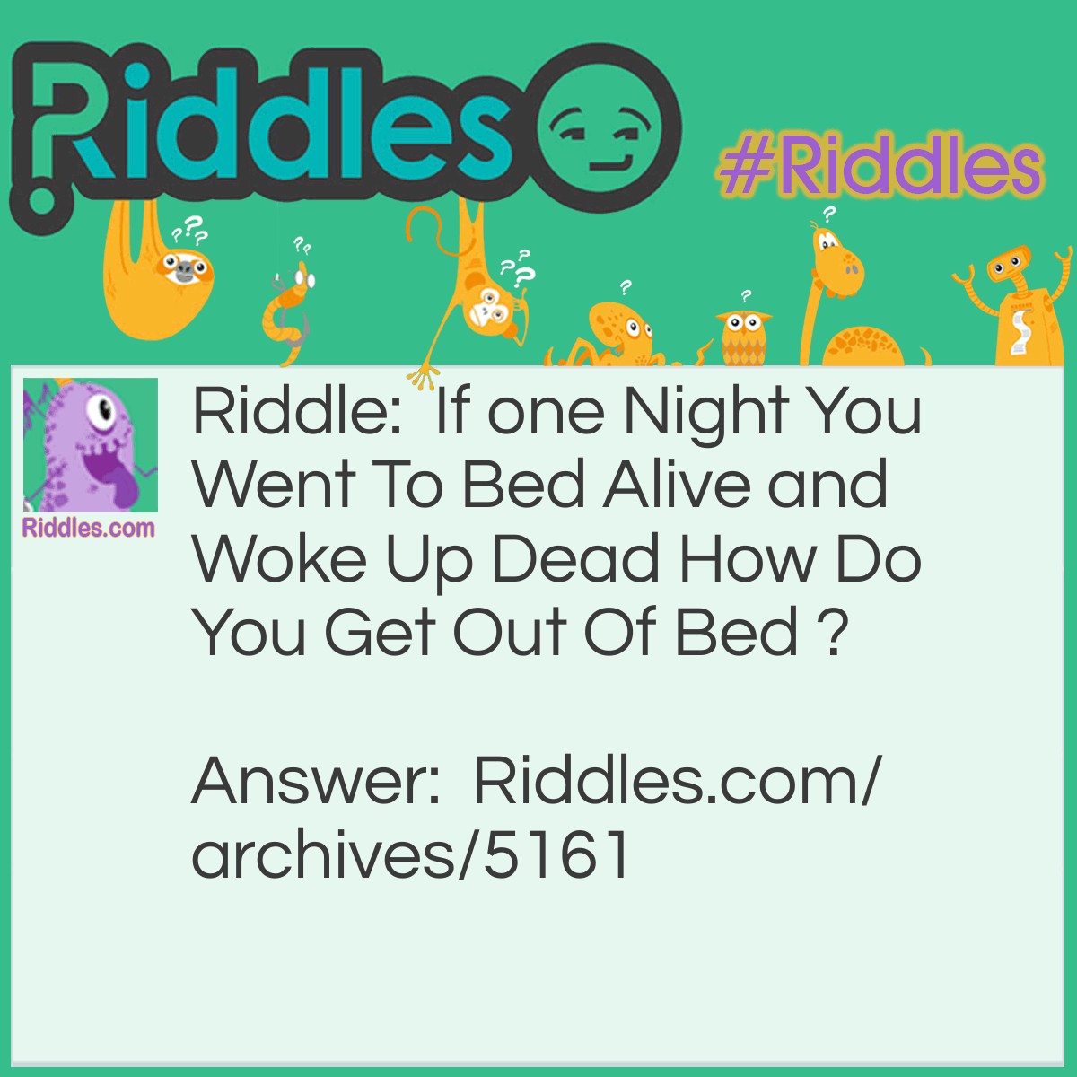 Awake Or Death - Riddles.com