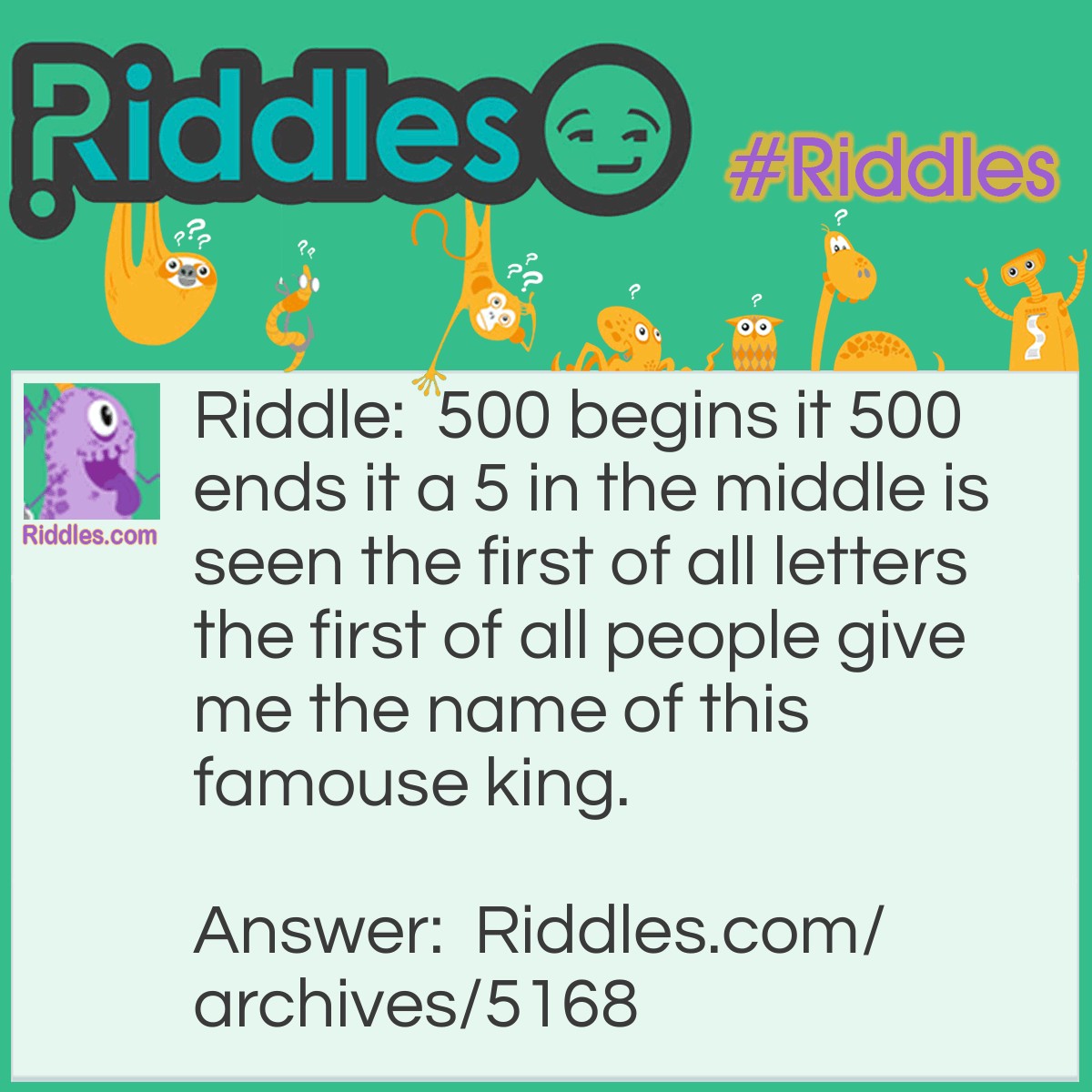 500 - Riddles.com