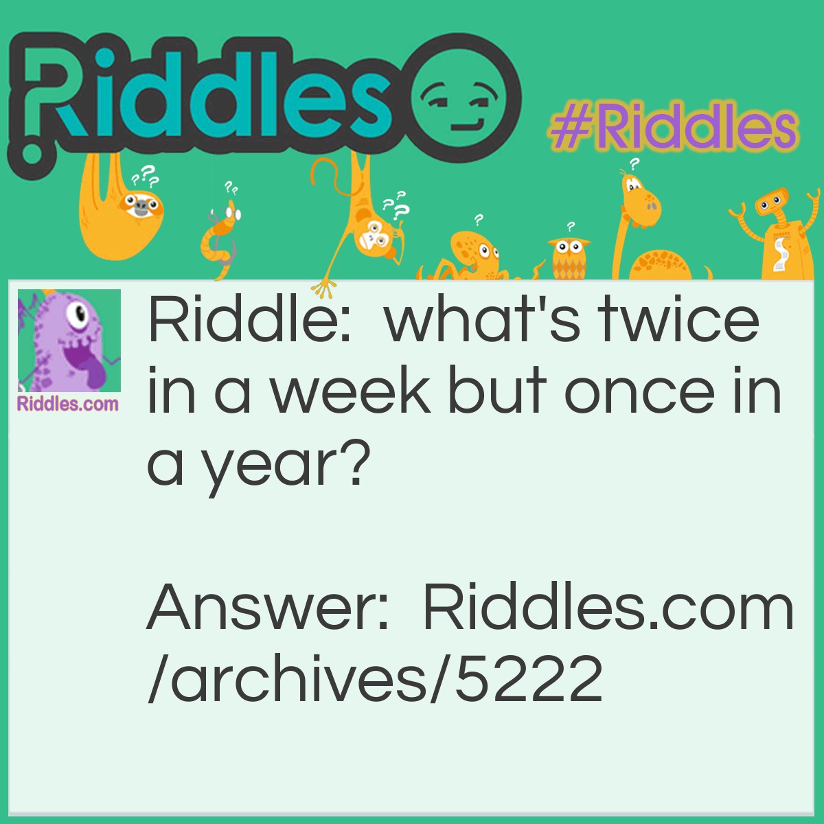 Weekly | Riddles.com