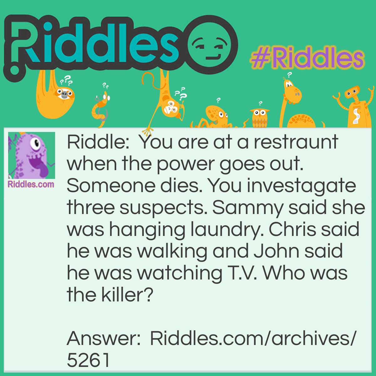 The Restraunt | Riddles.com