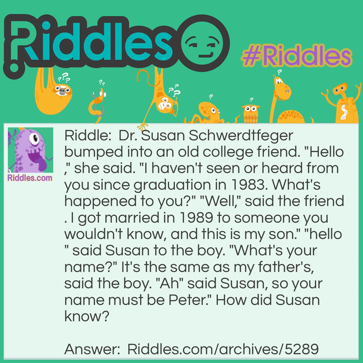 Who's The Father - Riddles.com