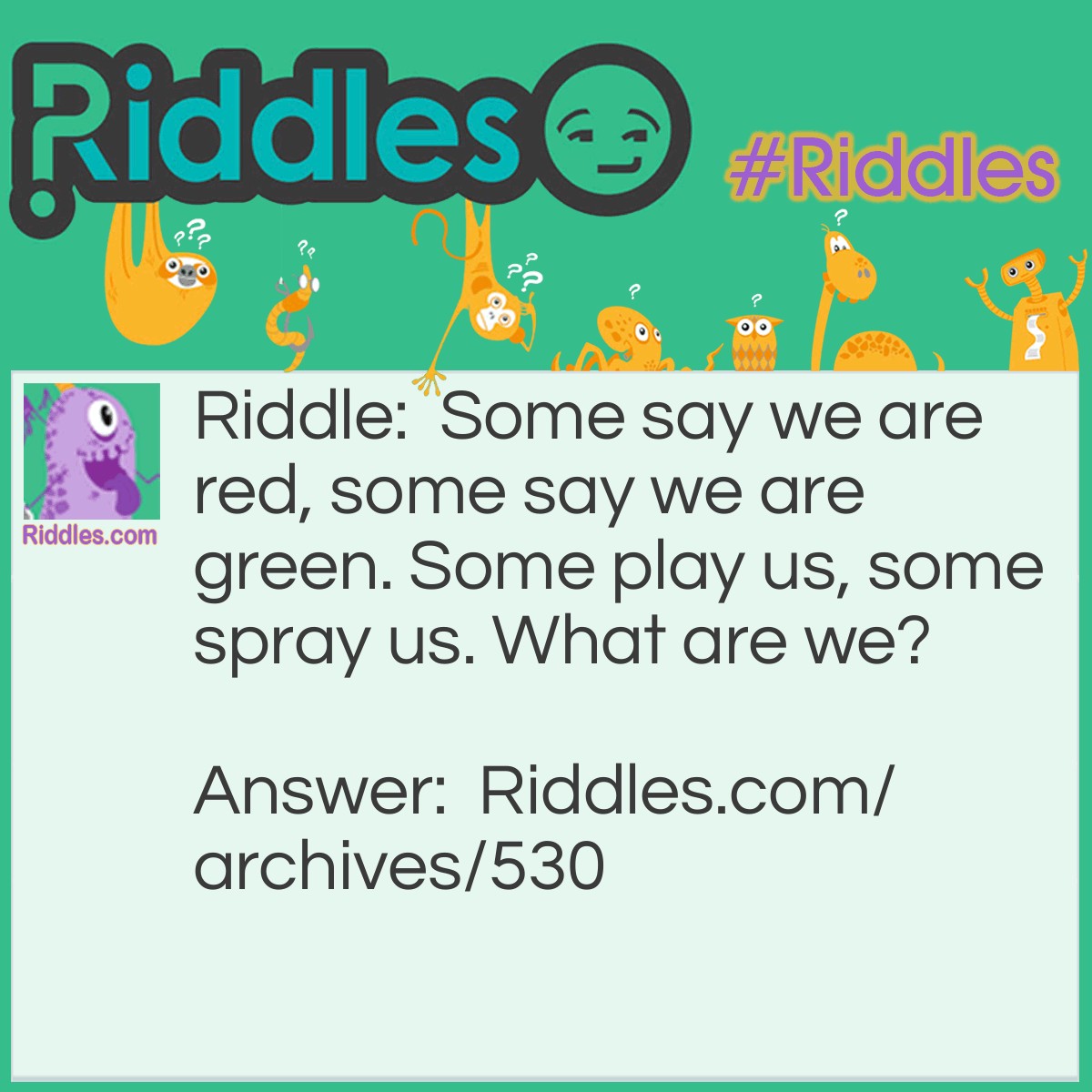 Red Or Green - Riddles.com