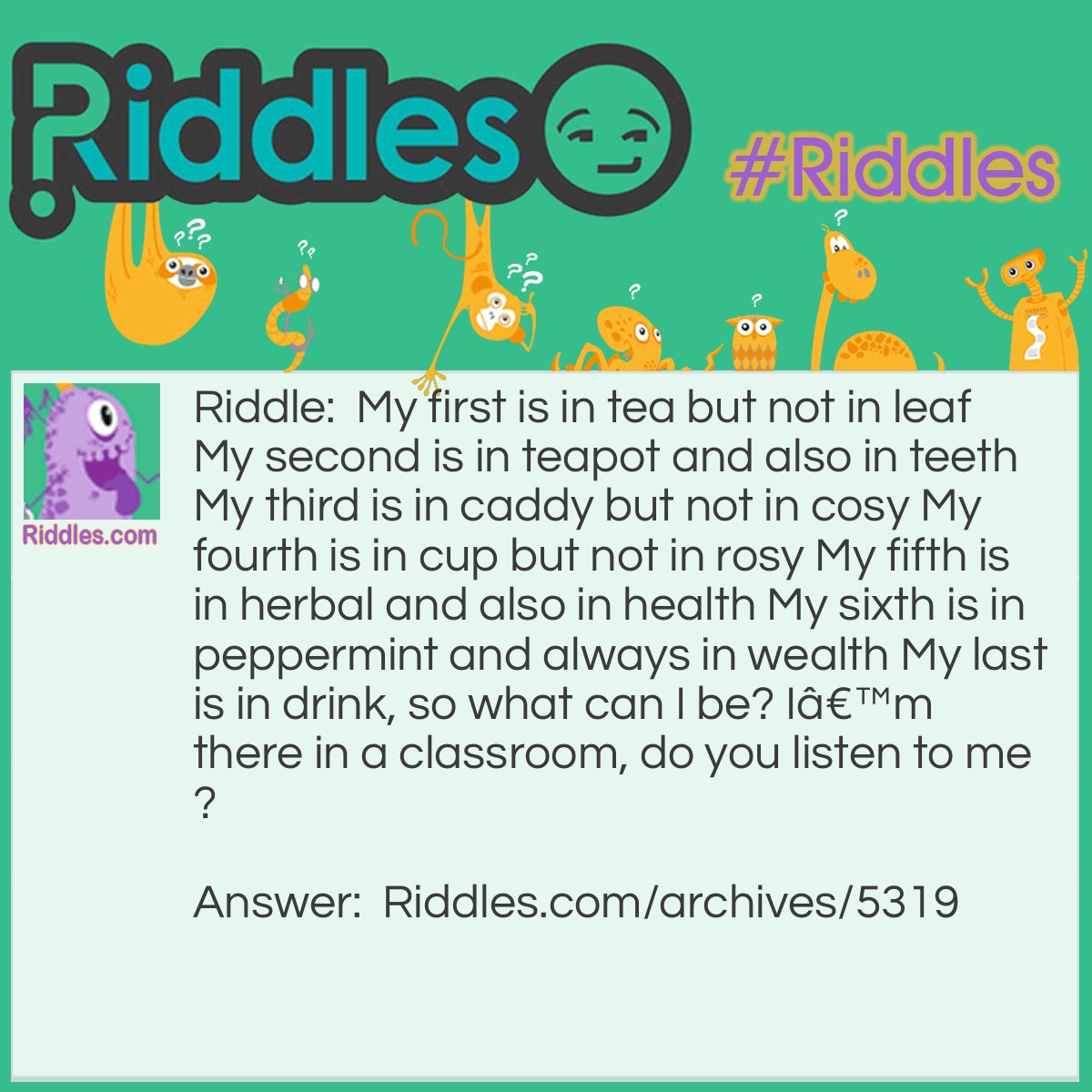 What Can I Be - Riddles.com