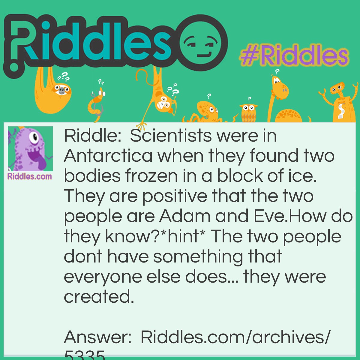 Adam And Eve | Riddles.com