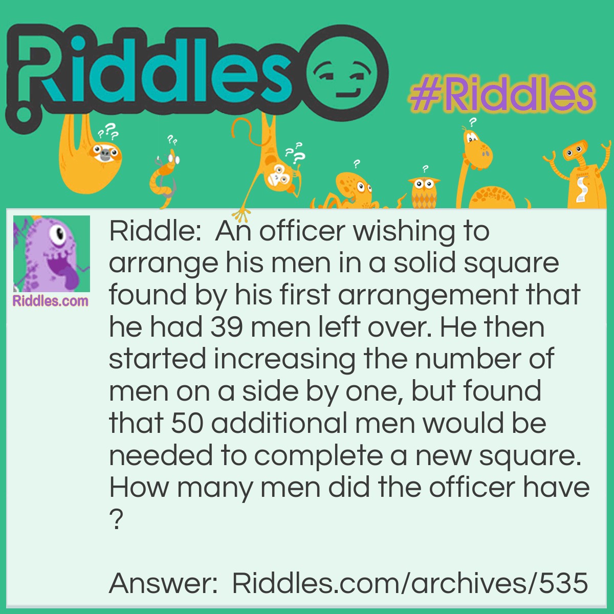 Solution To Solid Square - Riddles.com