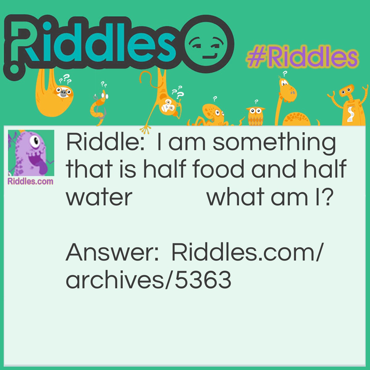 Half | Riddles.com