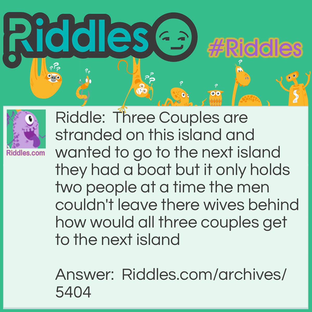 Three Couples - Riddles.com
