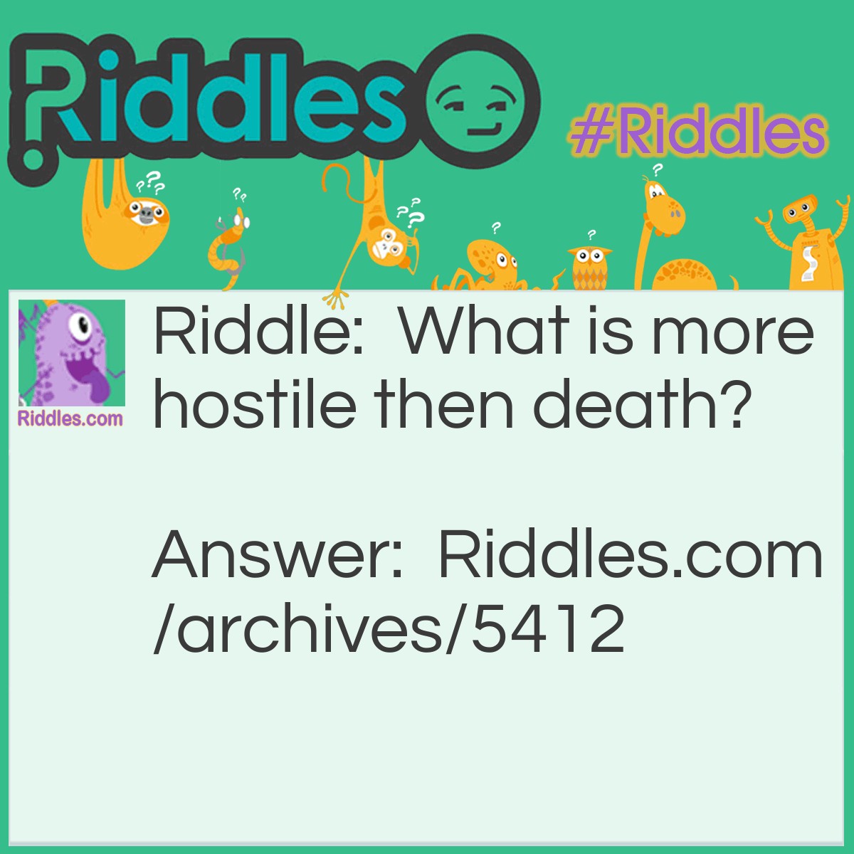 Death - Riddles.com