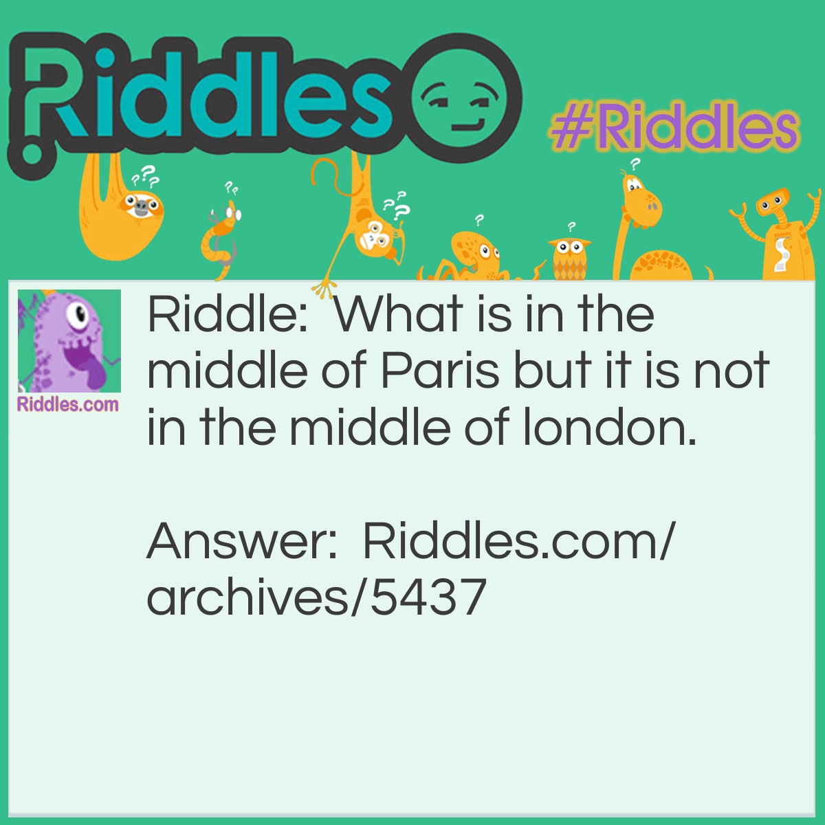 Paris - Riddles.com