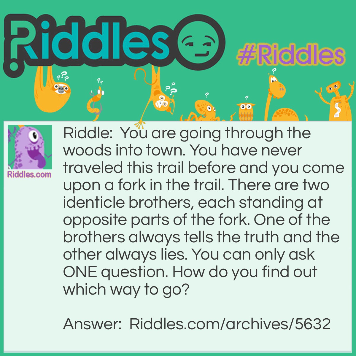 Fork In The Road | Riddles.com
