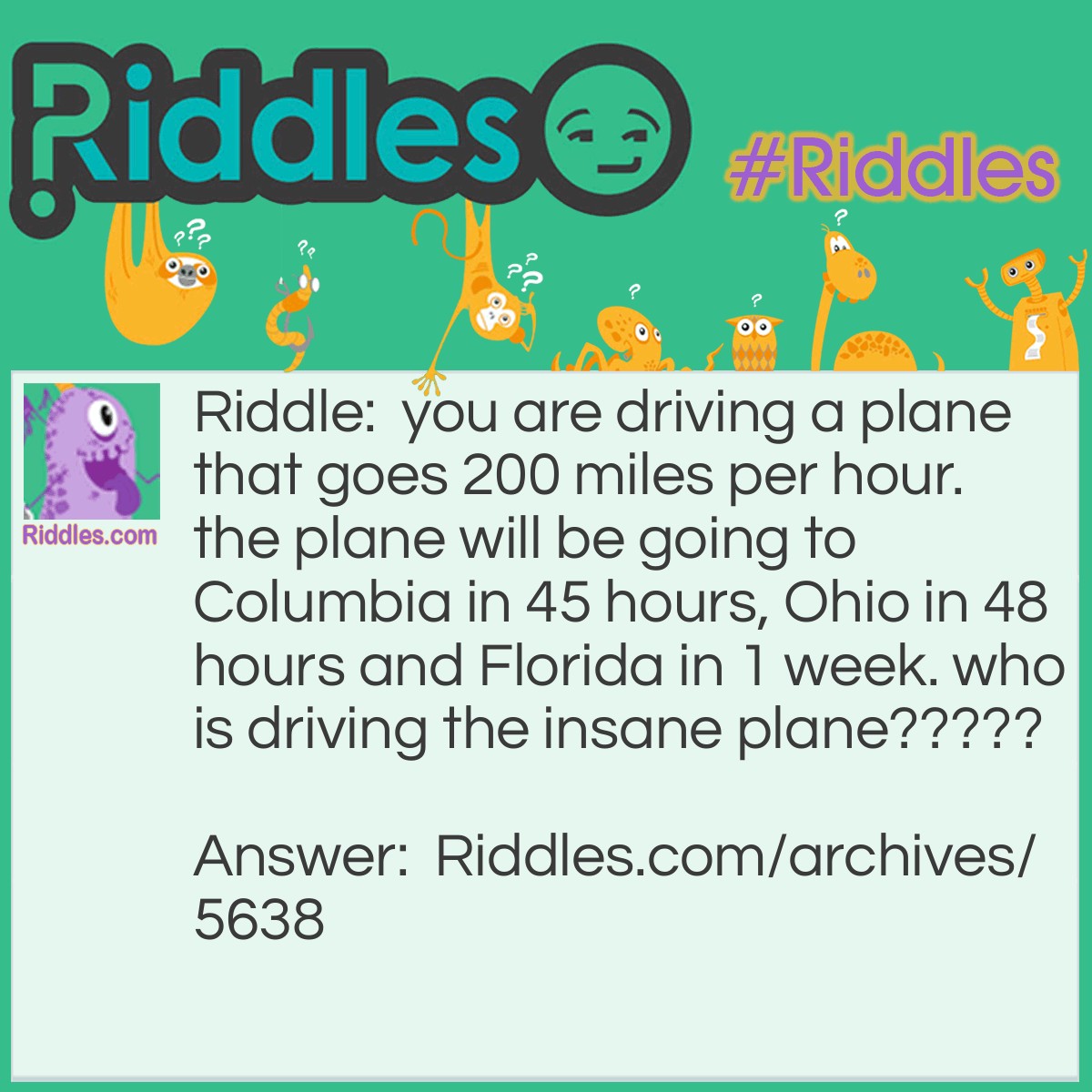 Plane - Riddles.com