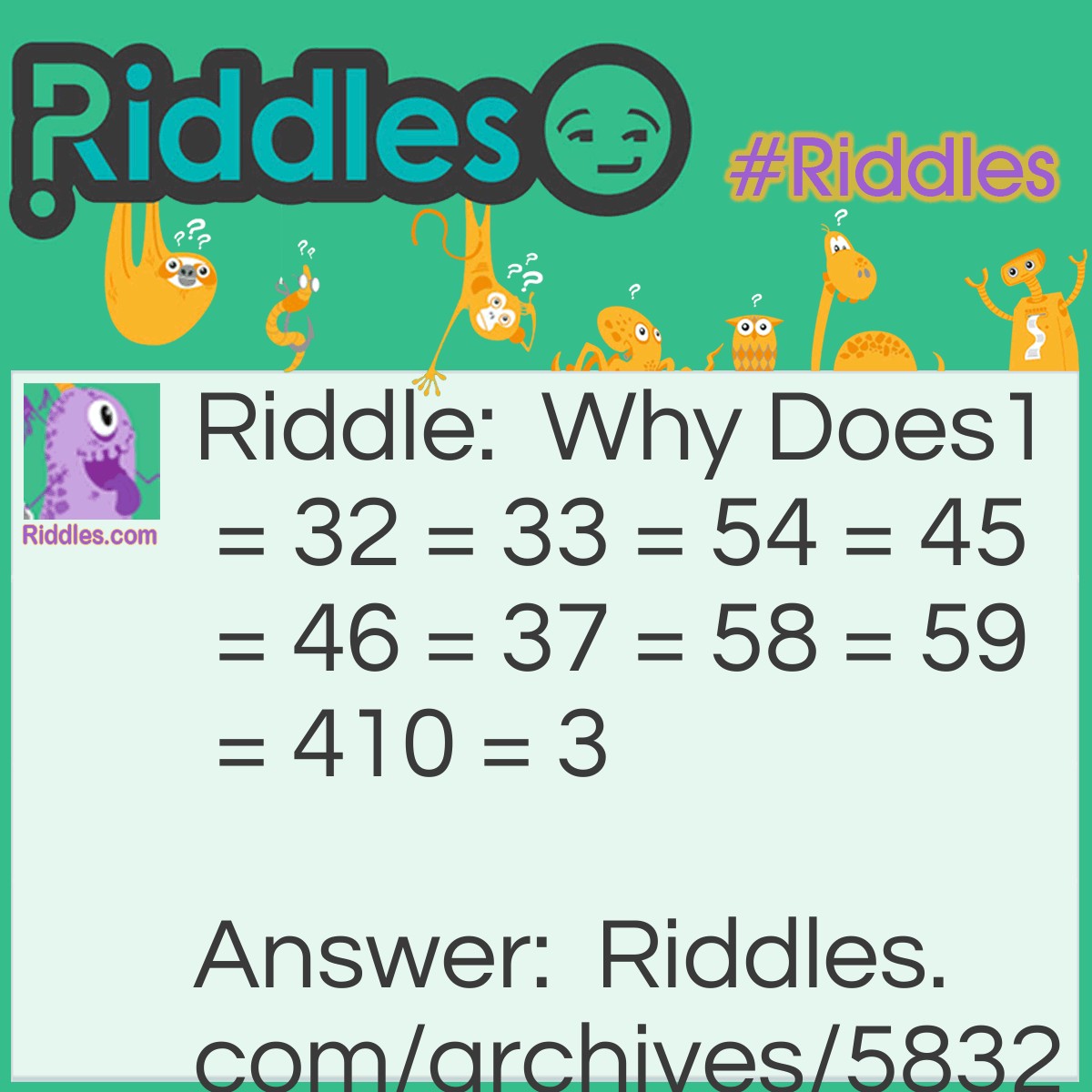 Maht Riddle - Riddles.com