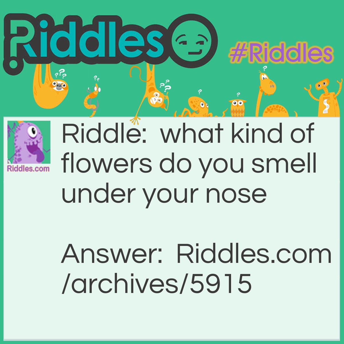 Flowers - Riddles.com