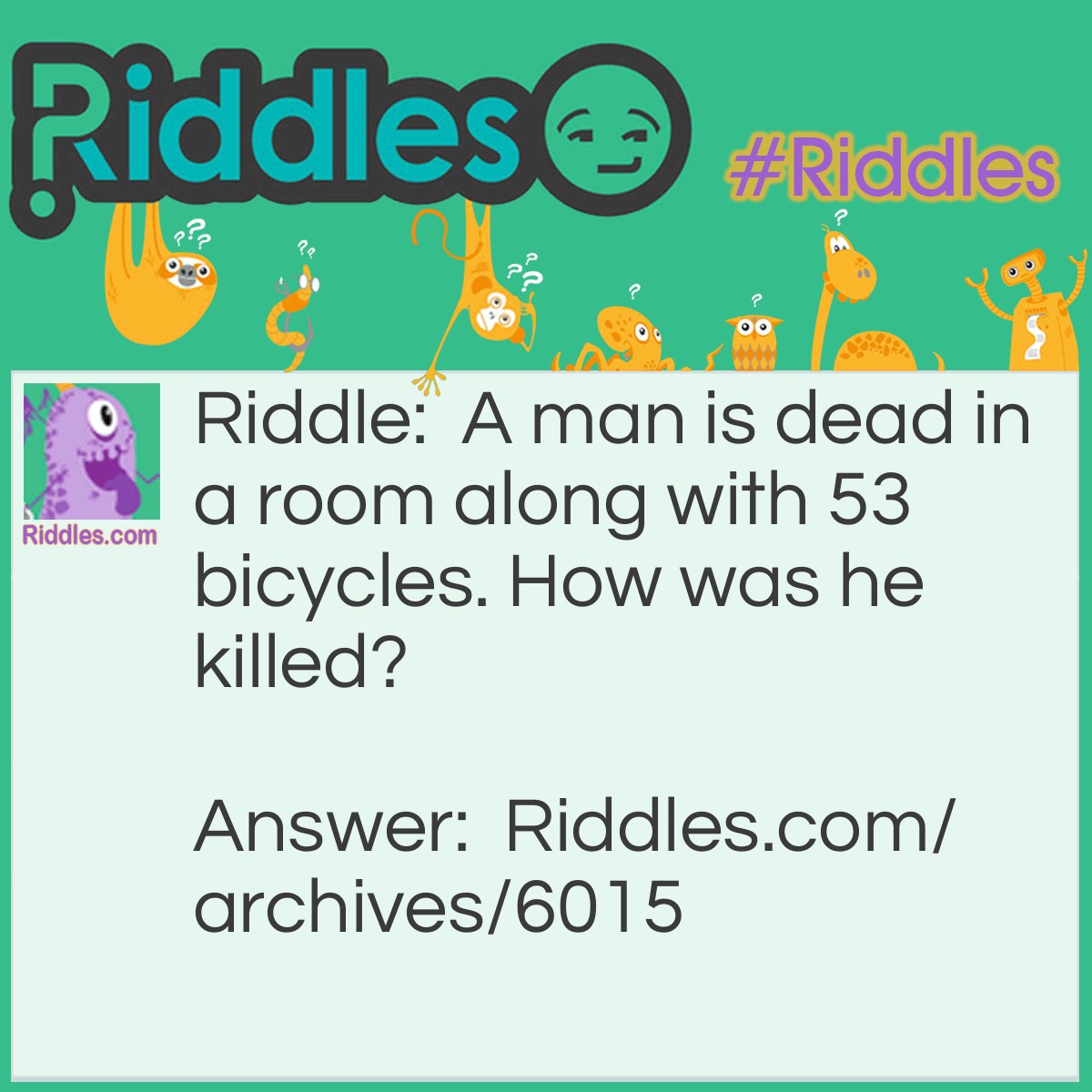 53 Bicycles | Riddles.com