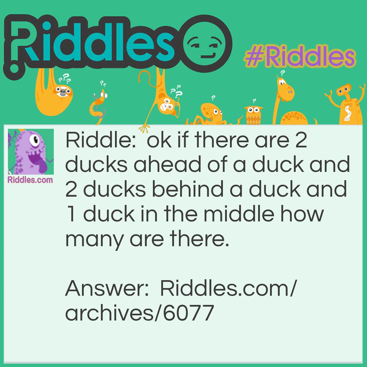 How Many Ducks - Riddles.com