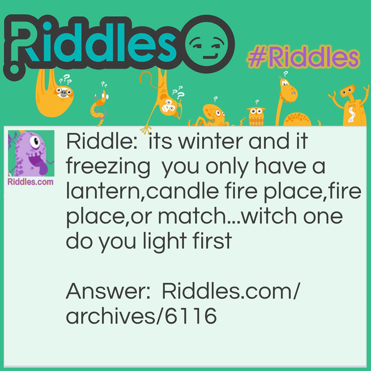 Witch One - Riddles.com