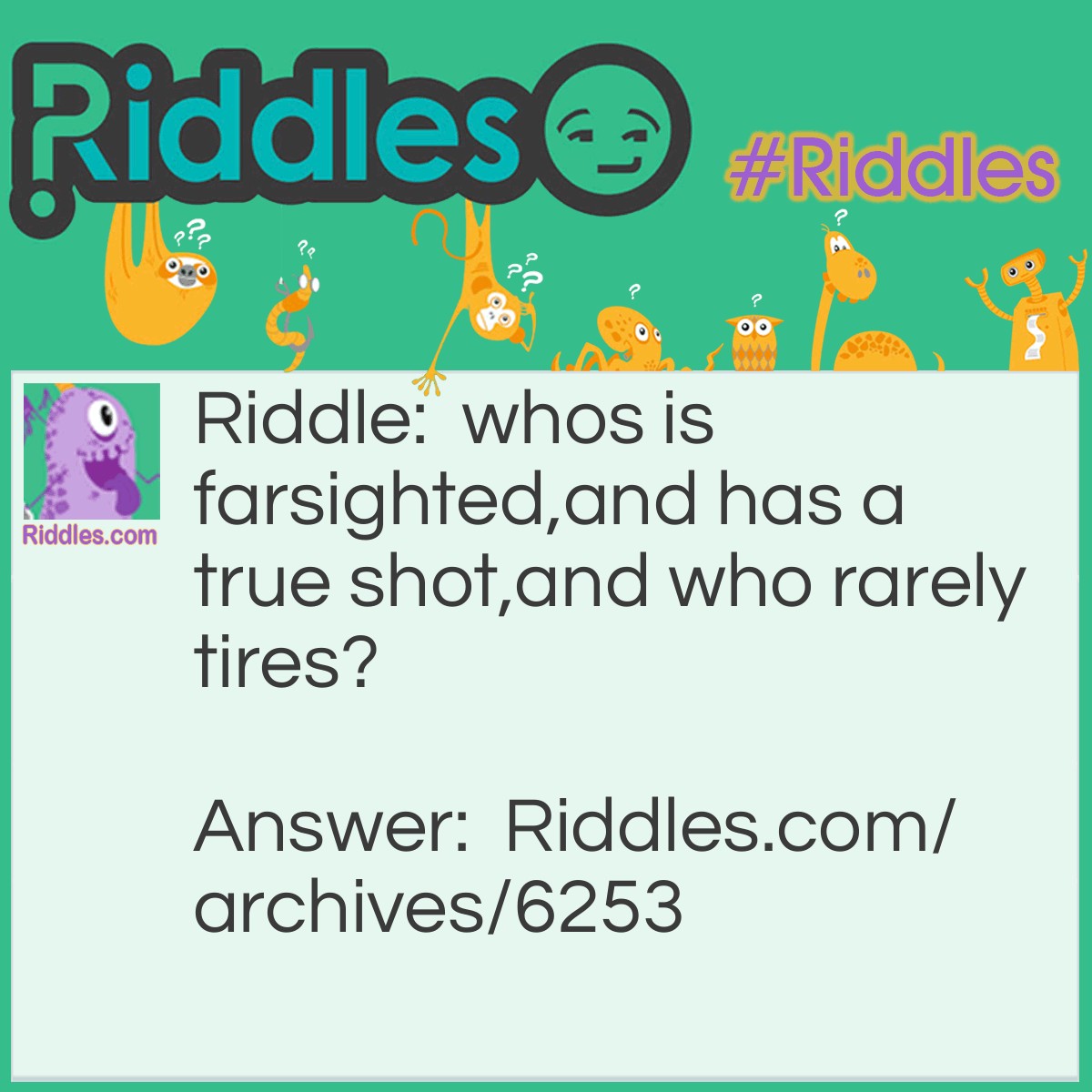 The Archer | Riddles.com
