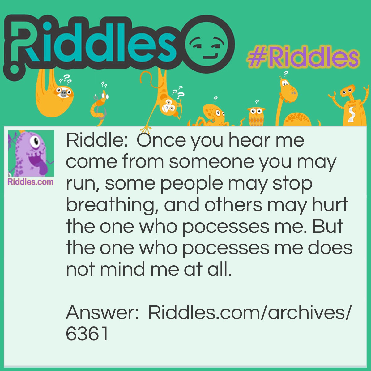 Funny One! - Riddles.com