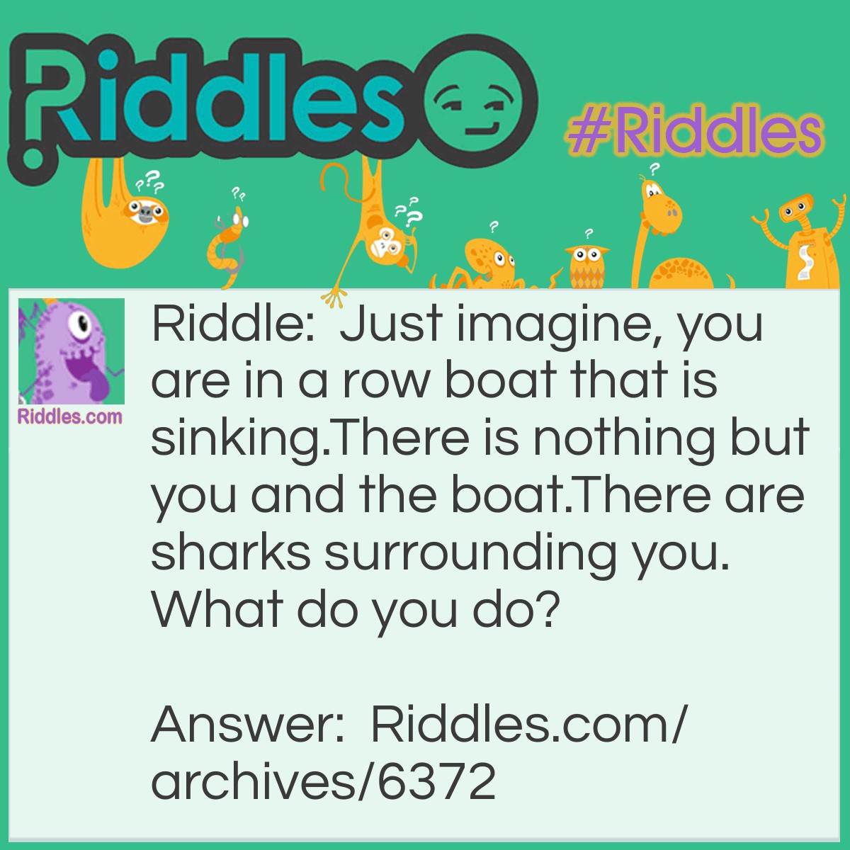 Sharks!! - Riddles.com