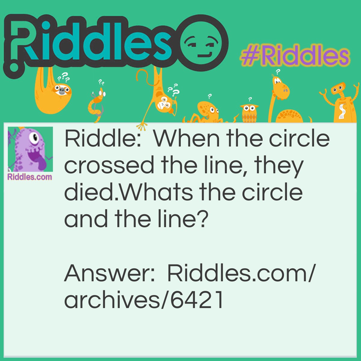 The Circle And The Line - Riddles.com