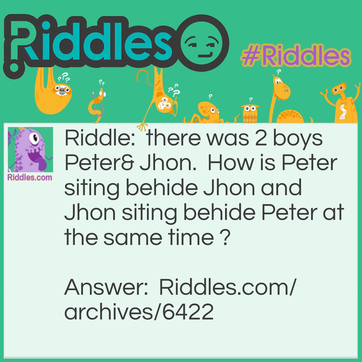 Peter & Jhon - Riddles.com