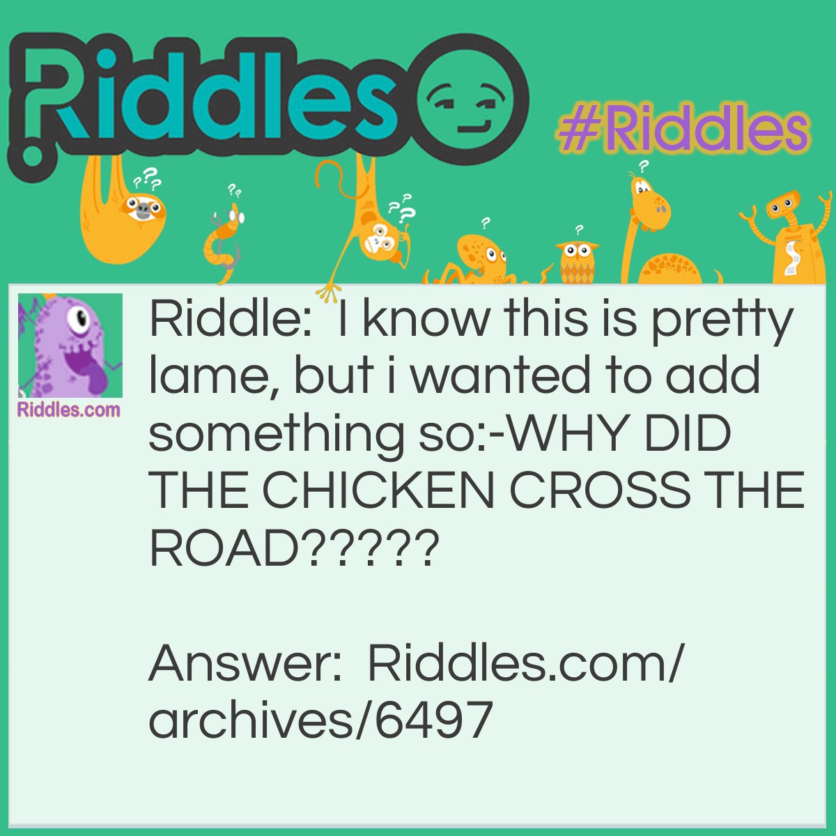 The Chicken - Riddles.com