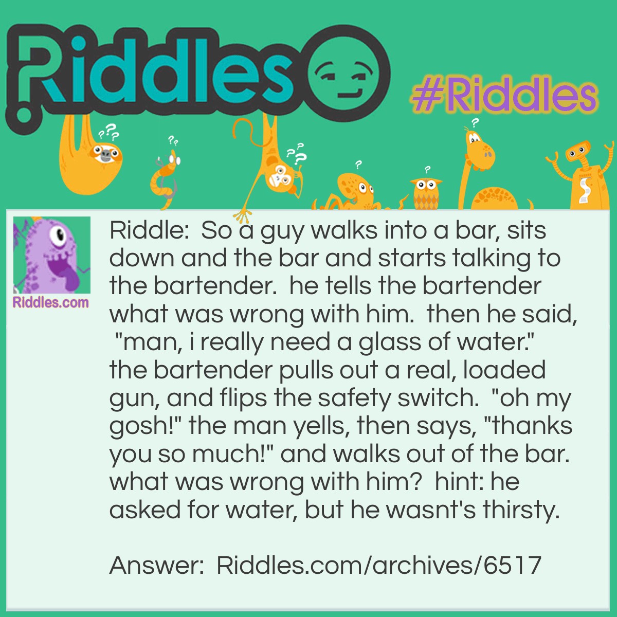 Water? - Riddles.com