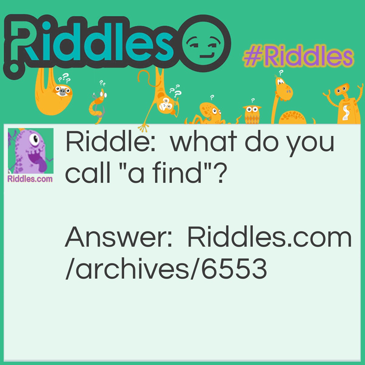 A Find | Riddles.com