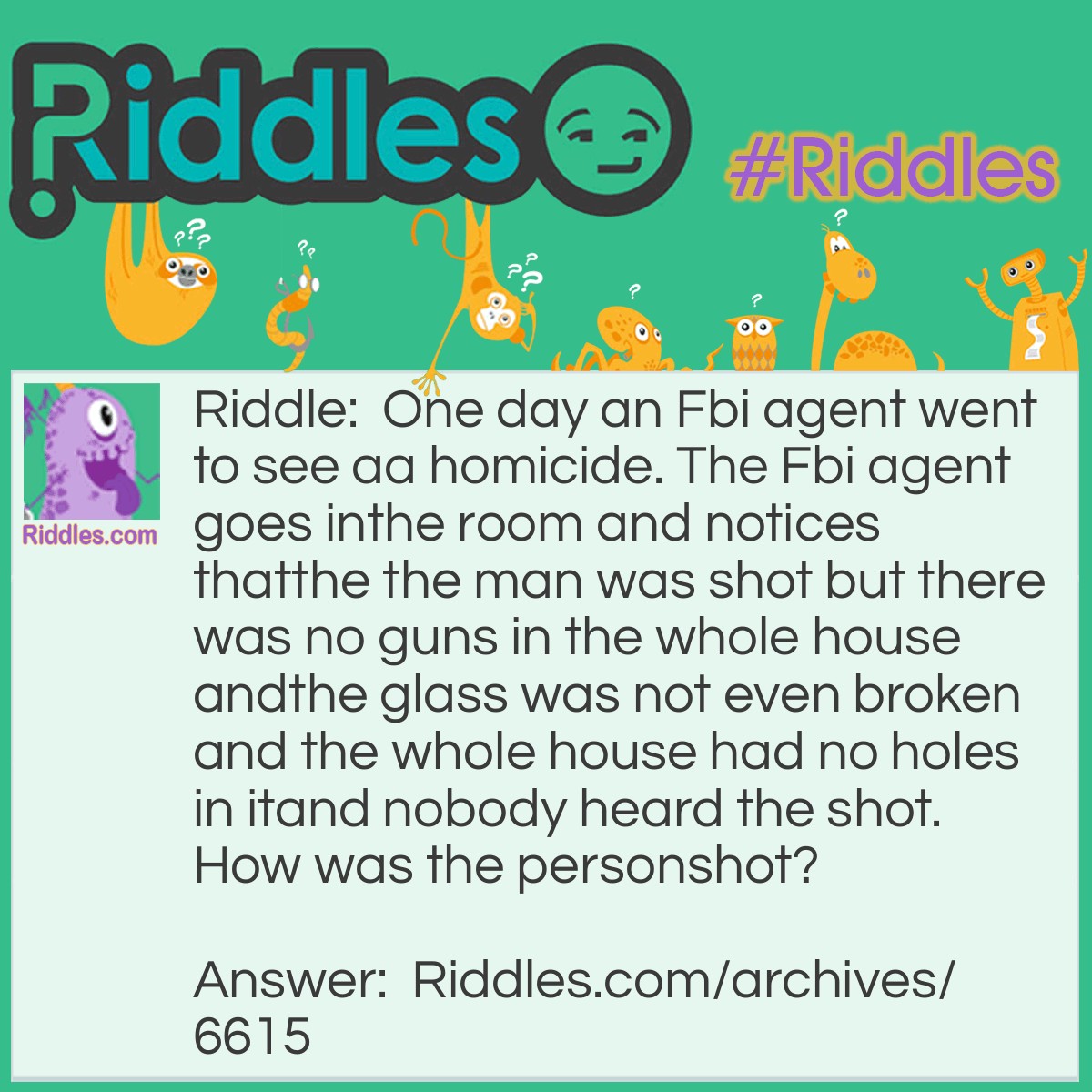INVESTIGATION | Riddles.com