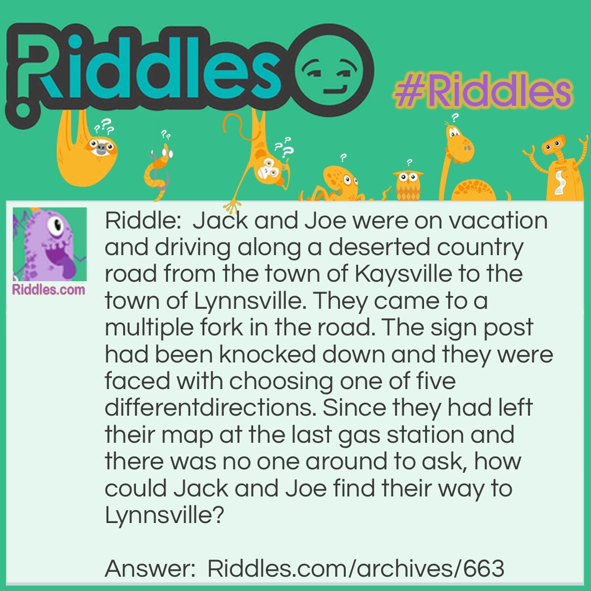 The Signpost - Riddles.com