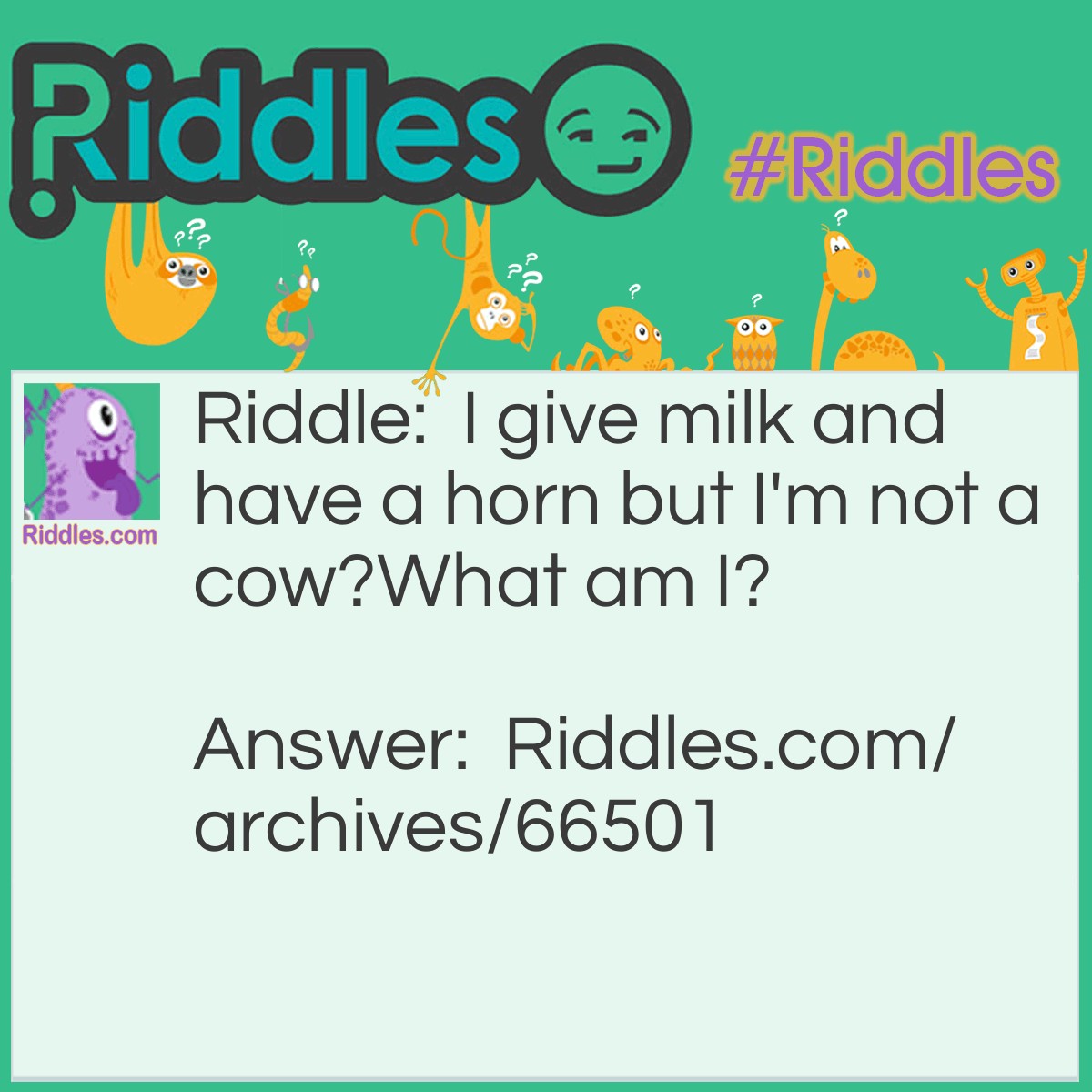 Moooo Says The Cow - Riddles.com