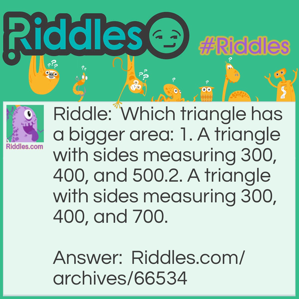 Triangles - Riddles.com