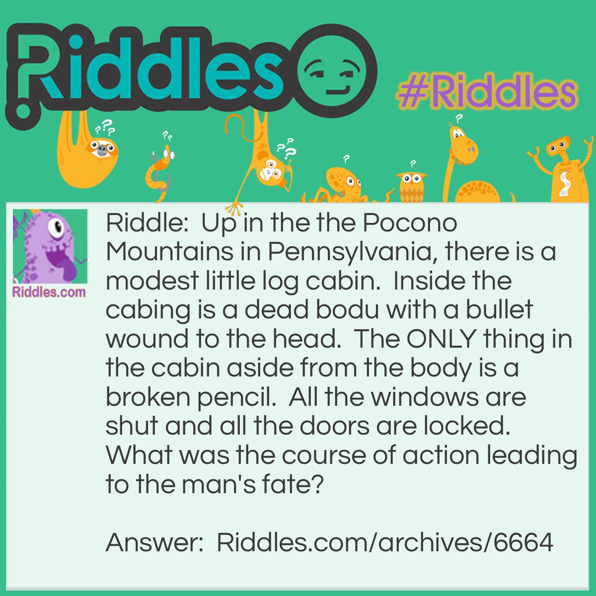 The Great Outdoors - Riddles.com
