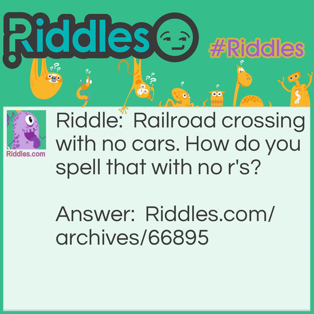 Railroad - Riddles.com