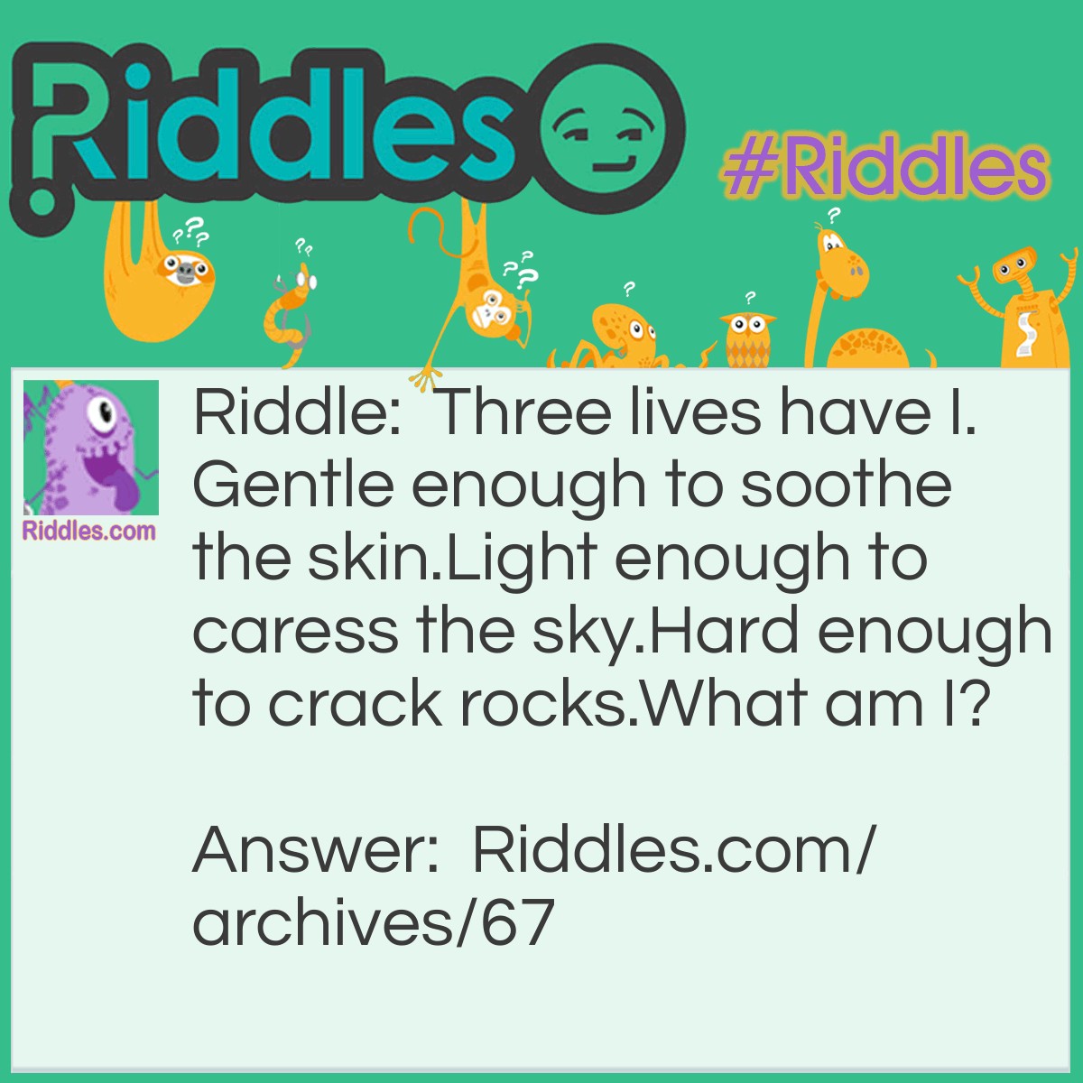 Three Lives - Riddles.com