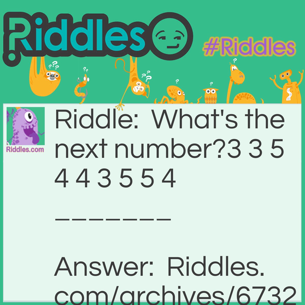 Next Number #2 - Riddles.com