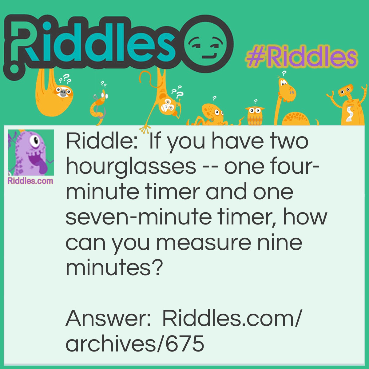 The Hourglasses - Riddles.com