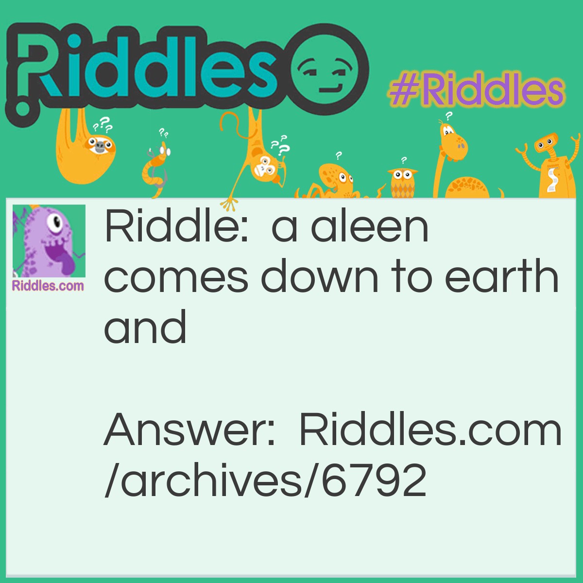 A Story Riddle - Riddles.com